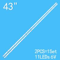 China TCL 43A260 43A360 43A160 Light strip 43HR330M11A1 v1 4C-LB4311-HR01J for sale
