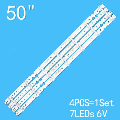 China For TCL 50L2 50D6 50V2 Light Strip GIC50LB24-3030F2.1D 4C-LB5007-ZM02J89M for sale