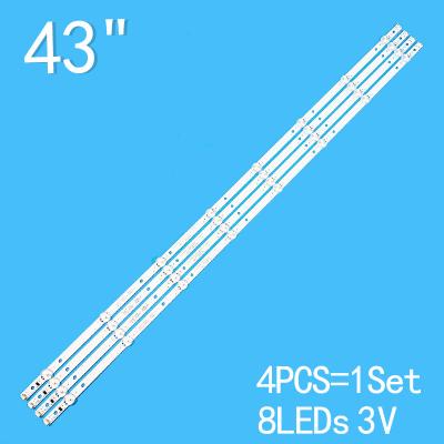 China UA43RU7500JXXZ UA43NU6000JXXZ Television Backlight GC43D08-ZC22AG-14 for sale