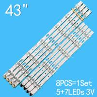China UE43KU7000 Samsung TV Backlight MU7000 UE43KU7000 UE43MU6300 LM41-00269A 00268A for sale