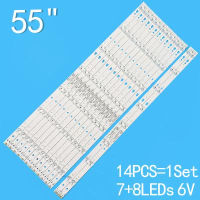 China LED55D07A-ZC14CG-02 TCL Immersive Tv Led Lights LE55D8810 JVC LT-55C550 F55A7F1 for sale