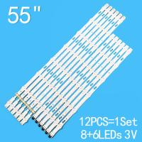 China UA55JU5910JXXZ Samsung TV Backlight UA55KU6200JXXZ UE55JU7500 UA55JU6800 V5DU_550DCB-R1 for sale