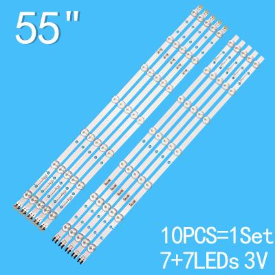 China UN55H6203 UN55J6200 Samsung TV Backlight UE55H6204 UE55H6273 UE55H6203 D3GE-550SMA-R1 for sale