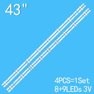 China 43 inch Vestel Backlight DRT UHD A/B-TYPE REV0.3 VES430QNDL-2D-N11 for sale