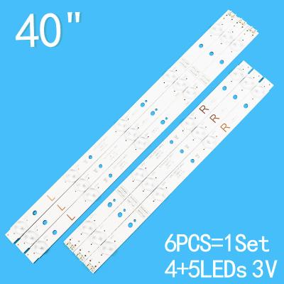 China 40 Led Backlight Strip For Skyworth Tv 5800-W40001-RP00 5800-W40001-LP00 NE-40F301CN16 40L3650 for sale