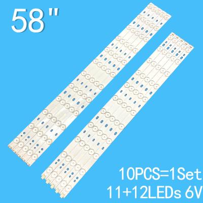 China 58 Inch Backlight For Sony Tv LED58R5500F 58E5530F 58E560S 58R550F Ph58e38 Ph58e38dsg for sale