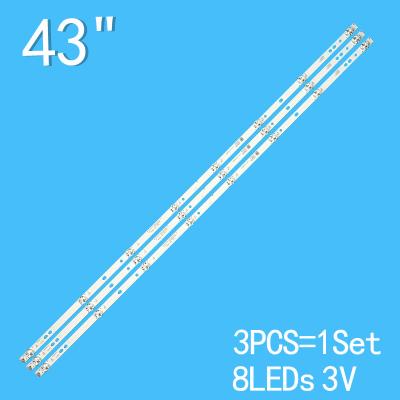 China TV Backlight For LC430DUY-SHA1/F43D7000K T43D16SF-01B JL.D43081330-083CS-M LC430DUY-SHA1/F43D7000K for sale