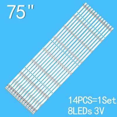 China TV Backlight For 75R6E1、75R7E2、75R7070E2 CRH-BX75S3U713030T14088BS、CRH-BX75S3U713030T14088BS-REV1.1. for sale