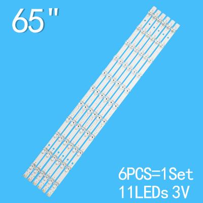 China TV Backlight For CHANGHONG 65DP200 65D2P 65F8 65F9 65A5U JL.D650B1330-002BS-M-V02、LB-C650U17-E1-A、CH65L72A-V02 for sale