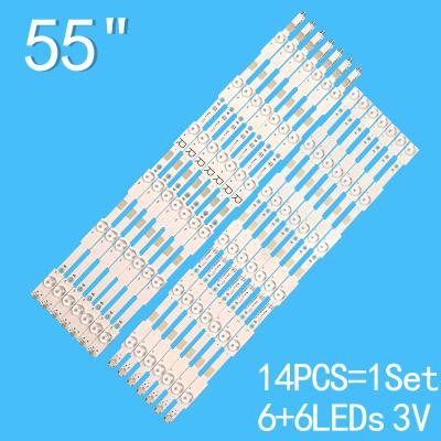 China TV Backlight For 55PUK6400/12 TPT550J1-QVN03.U GJ-2K15-D2P5-550-D712-V7-L、GJ-2K15-D2P5-550-D712-V7-R for sale