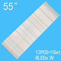 China 565mm LED TV Backlight 3BL-T5664102-18 JS-QD813FLCD-0009 For 55inch LCD TV for sale
