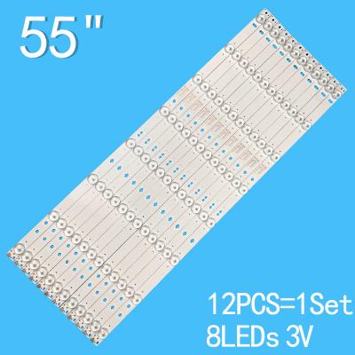 China 565mm LED TV Backlight 3BL-T5664102-18 JS-QD813FLCD-0009 For 55inch LCD TV for sale