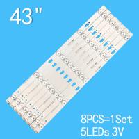 China 430mm LED TV Backlight JL.D43051235-140CS-M 035-430-3528-B For TCL 43inch LCD TV for sale