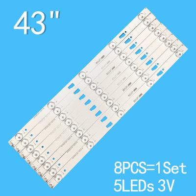 China 430mm LED TV Backlight JL.D43051235-140CS-M 035-430-3528-B For TCL 43inch LCD TV for sale