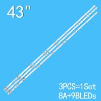 China TV Backlight For JS-D-AP4316-081DC JS-D-AP4316-091DC 43A16B LMDS430D16C-07 for sale