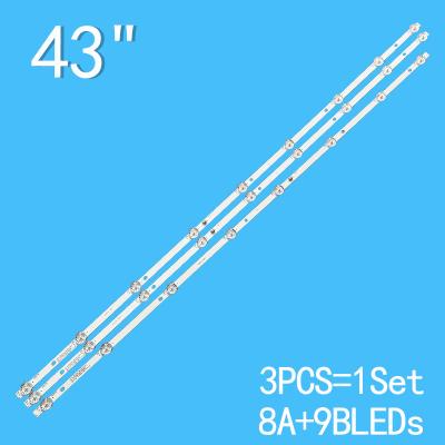 China TV Backlight For JS-D-AP4316-081DC JS-D-AP4316-091DC 43A16B LMDS430D16C-07 for sale