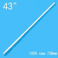 China 738MM TV Backlight For CC02430D738V04 43E20 3X8 8S1P 1410 0D20 43LST5970 F43E8000Q PT430CT02-1 ELED46-88 for sale