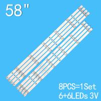 China TV Backlight For JL.D580C1330002BS_M_V01 LB-C580U18-EF8  LB-C580U18-EF8-C-G31 58F8 58D2P 58DP600 for sale