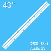 China TV Backlight For TCL 43D2700 43HR332M07A0 V2 4C-LB430T-HR1C K LC430DUY SH A1 43A9000 for sale