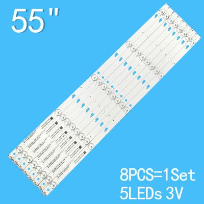 China TV Backlight For YHB-4C-LB550T-YHA TCL_ODM_55_D1500_8*5 006-P1K3486A 55L26CMC 55L2600C for sale