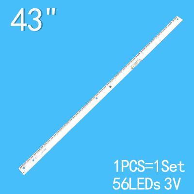 China TV Backlight For Samsung 43'' V6EY_430SM0_56LED_R4 UE43M550 LM41-00299A BN96-39506A for sale