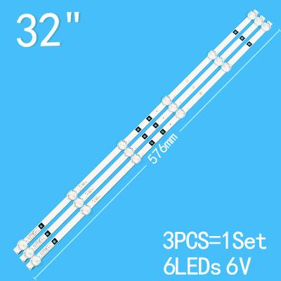 China TV Backlight For JS-D-HL32L12-061DC  K3-3.02.001.0469 3X6 LED32HD310 LE3201D AP-32P for sale