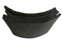 China Anti Corrosion Polyacrylonitrile Carbon Graphite Felt Light Weight for sale