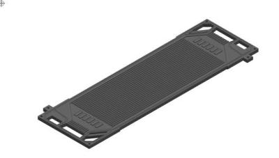 China Fuel Cell 100Mpa Graphite Bipolar Plate High Strength for sale