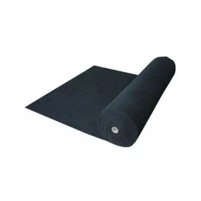 China Heat Insulation Graphite Black 8mm Thick Felt Fabric for sale