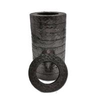 China Metal Wire Reinforced 174MPa Graphite Rope Packing High Pressure for sale
