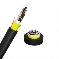 China ADSS Fiber Optic Cable 12 Core Single Sheath Aerial Installation for sale
