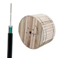 China GYXTW Armored Fiber Optic Cable 2-24 Fibers Aerial Outdoor for sale