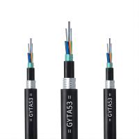 China GYTA53 Armoured Direct Buried Fiber Optic Cable 12-48 Cores for sale