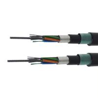 China GYTA53 Armoured Direct Buried Fiber Optic Cable 12-48 Cores for sale