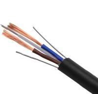 China Hybrid Copper Fiber Optic Duct Cable 24 48 Cores G.652D Outdoor for sale