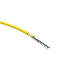 China Indoor FTTH Cable Single Mode 2-24 Core Aramid Reinforced for sale