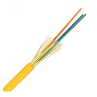 China Indoor FTTH Cable Single Mode 2-24 Core Aramid Reinforced for sale