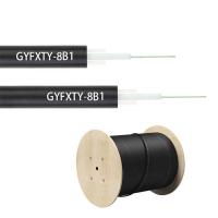 China GYFXY Outdoor Aerial Fiber Optic Cable 2-24 Cores FRP Strength for sale