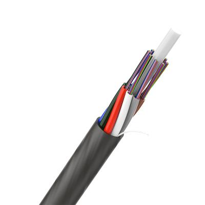 China 72 Core Air Blown Micro Fiber Optic Cable G.652D PE/LSZH for sale