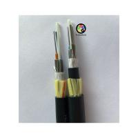 China ADSS Aerial Fiber Optic Cable 12-24 Cores Single/Double Jacket for sale