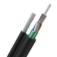 China 24 Core GYTC8S Aerial Figure 8 Fiber Optic Cable G.652D PE/LSZH for sale