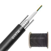China GYFXTY Central Loose Tube Fiber Optic Cable 4-12 Core PE Sheath for sale