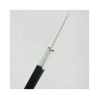 China GYFXY Flat Drop Fiber Optic Cable 2-12 Core Single-mode Aerial for sale