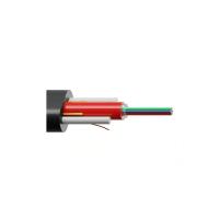 China GYFXY Flat Drop Fiber Optic Cable 2-12 Core Single-mode Aerial for sale
