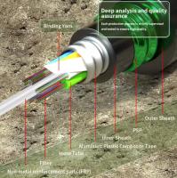 China GYTA53 Direct Buried Fiber Optic Cable 72 Cores Single Mode for sale