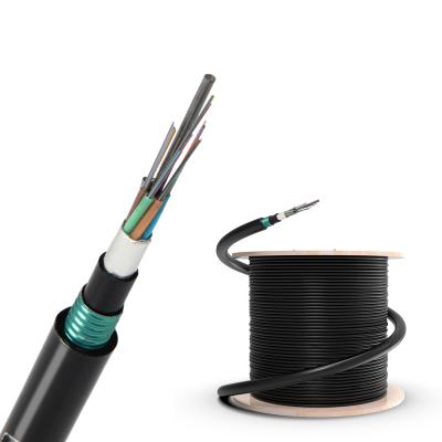 China GYTA53 72-Core Double Armored Direct Burial Fiber Cable for sale