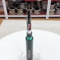China GYTA53 Double PE Sheath Direct Buried Fiber Optic Cable 12-144 Fibers for sale