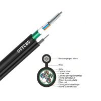 China GYTC8S 8-Core Armoured Aerial Figure 8 Fiber Optic Cable Outdoor for sale