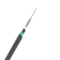 China 12 Core GYTA53 Double Jacket Armored Fiber Optic Cable for sale