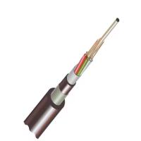 China GYTZA53 Direct Buried Fiber Optic Cable LSZH Double Armored for sale